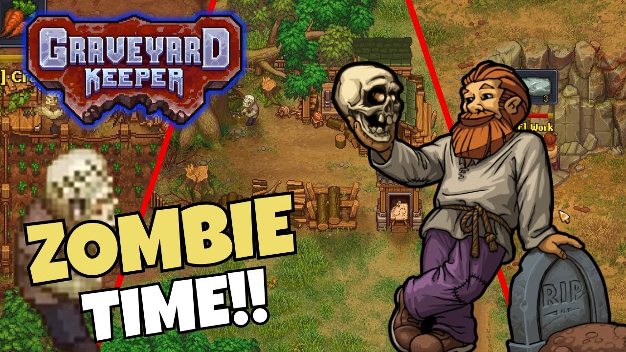 Zombies and Automation! Entering the Midgame in Graveyard Keeper! - YouTube