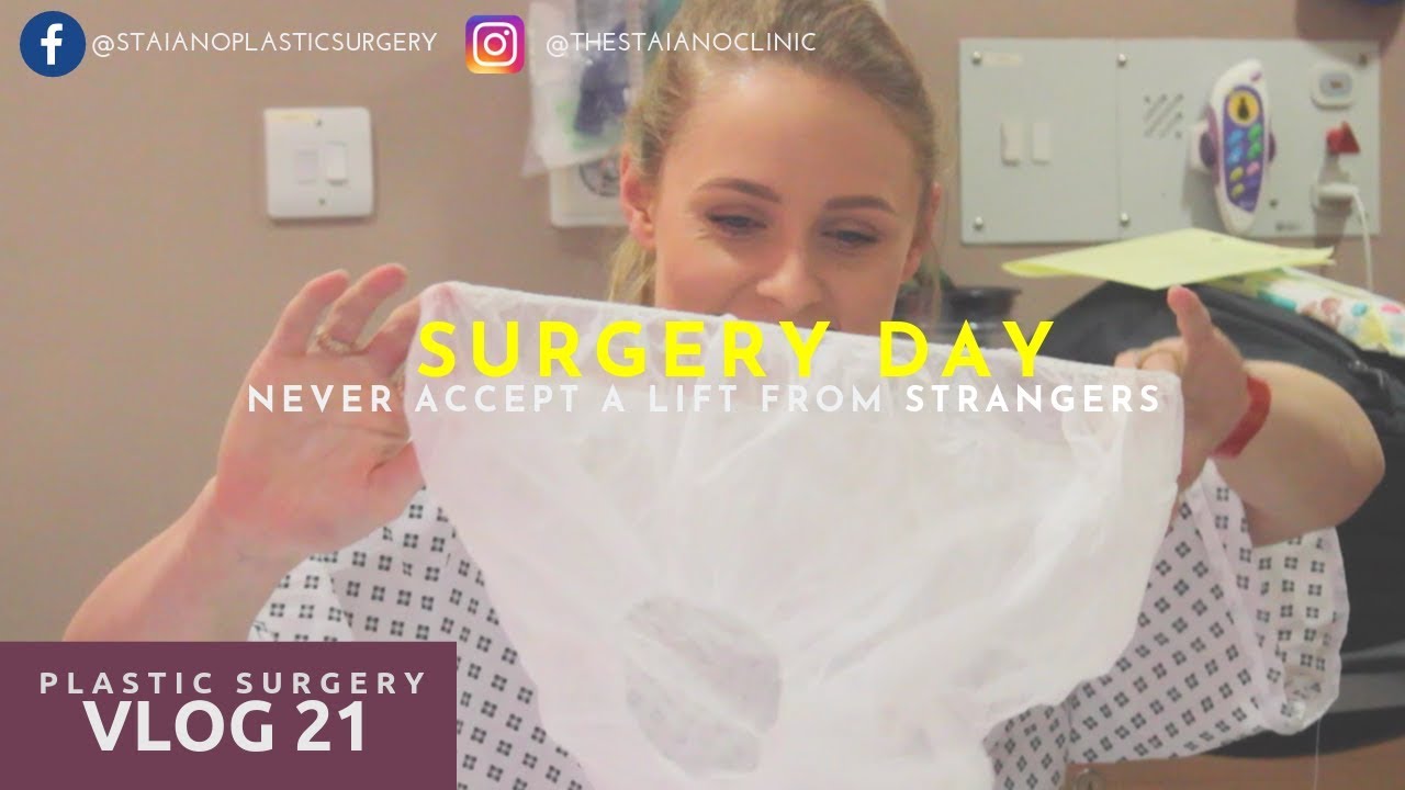 Surgery Day | Plastic Surgery VLOG 21 - YouTube