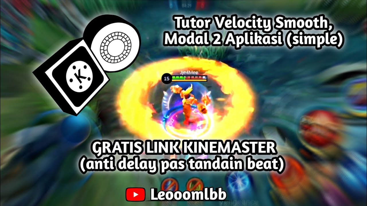 TUTORIAL VELOCITY Hero ML MUDAH DAN SIMPLE + ( Beat Kinemaster Anti Delay) Slowmo Super Smooth ...