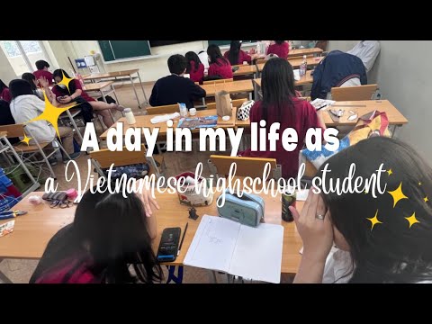 🌱 a day in my life as an vietnamese student .☘︎ ݁˖ | back to school ...