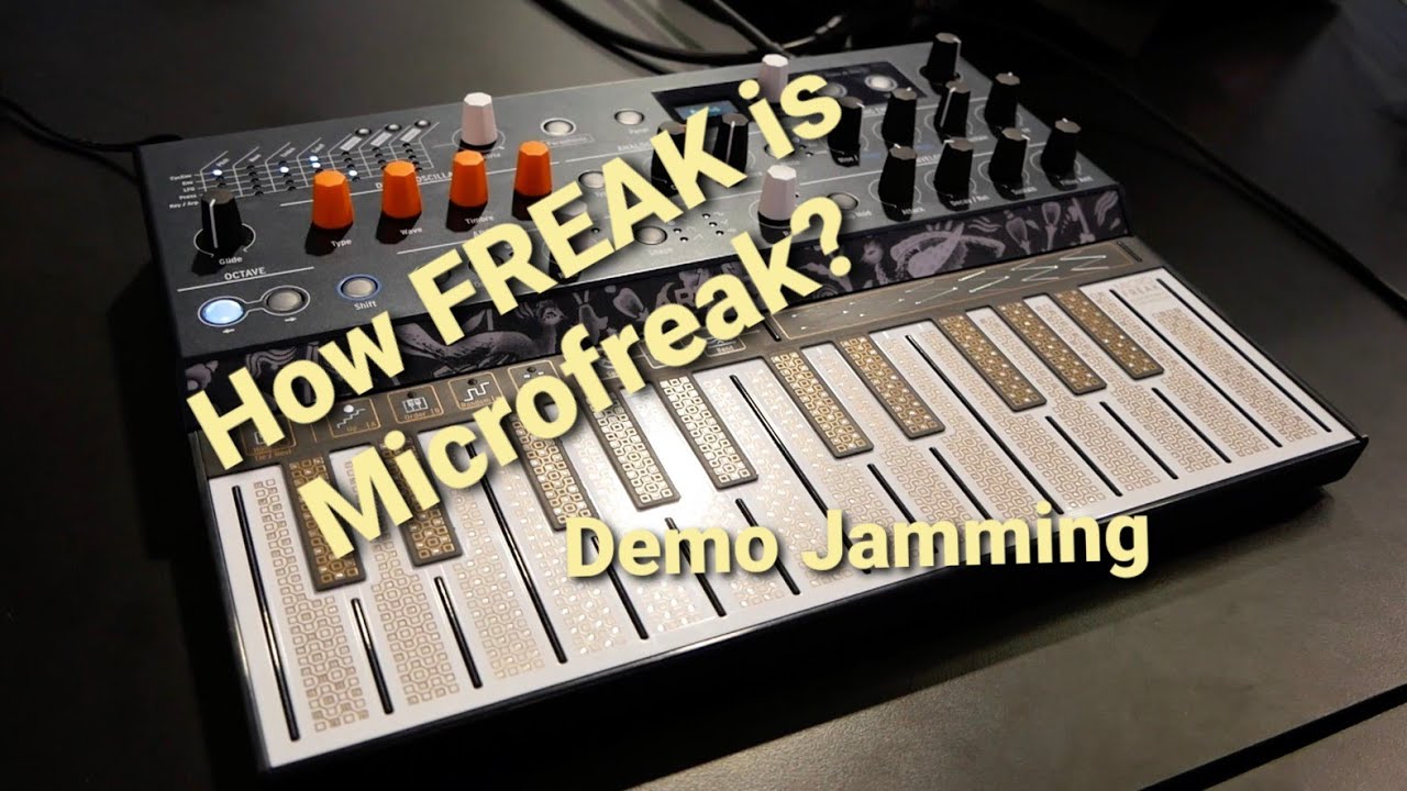 How "FREAK" is Microfreak ! Demo Techno Jamming | DrumBrute ...