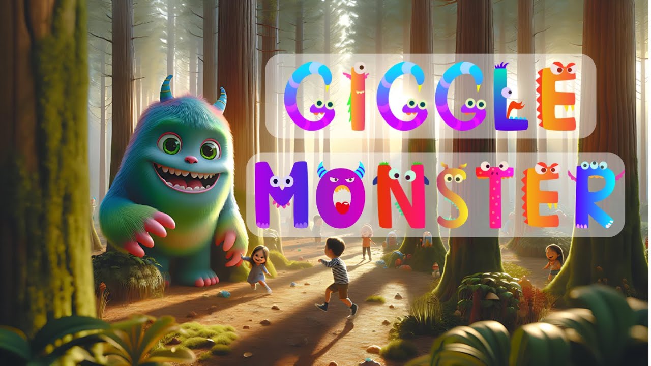 😂👹Giggle Monster | Fun and Playful Song for Kids 🎶 - YouTube