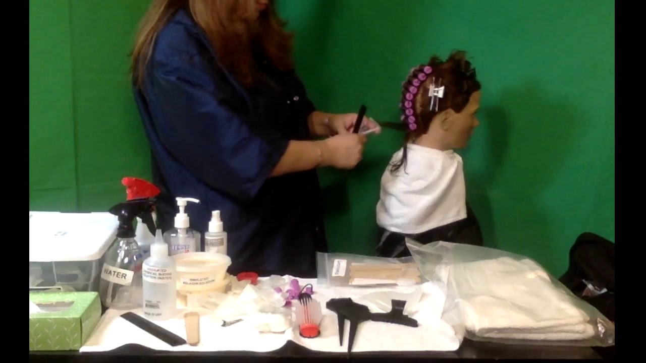 Barber perm #7 - YouTube