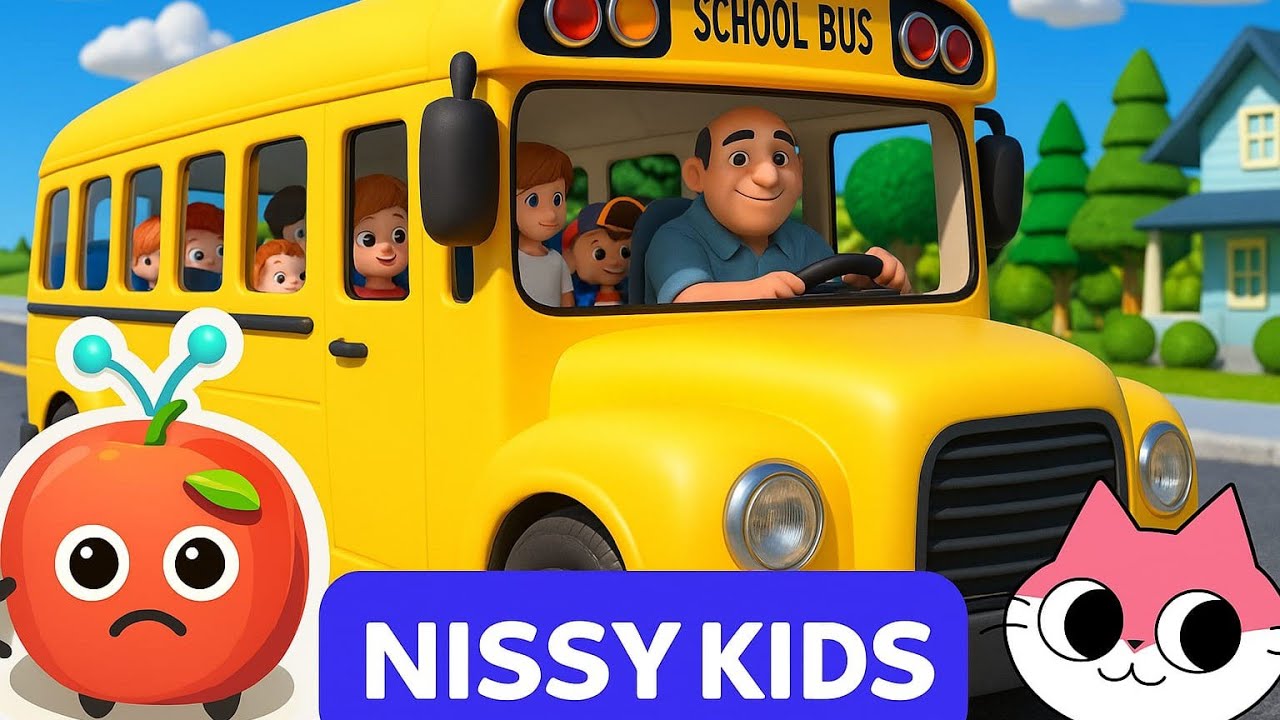 Wheels on the Bus | Musical Bus Ride | Baby Rhymes - YouTube