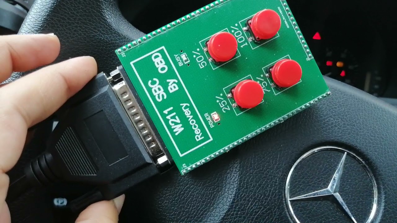 SBC EPS Mercedes W211 W212 selbst reparieren und einfache - YouTube