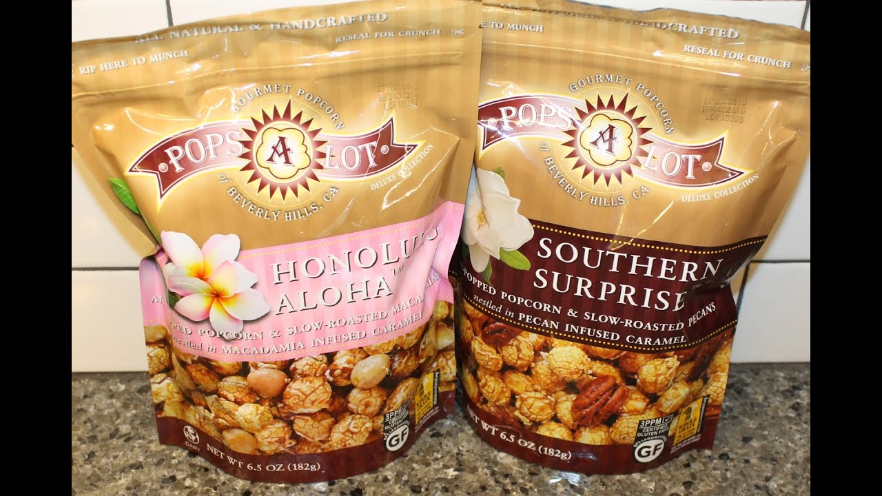 Pops A Lot: Honolulu Aloha & Southern Surprise Popcorn Review - YouTube