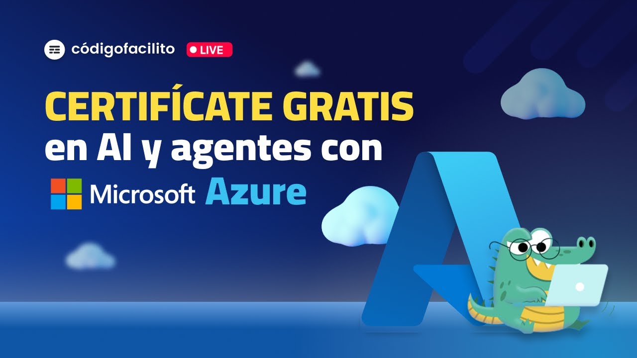 Certifícate gratis en AI y agentes con Microsoft Azure - YouTube