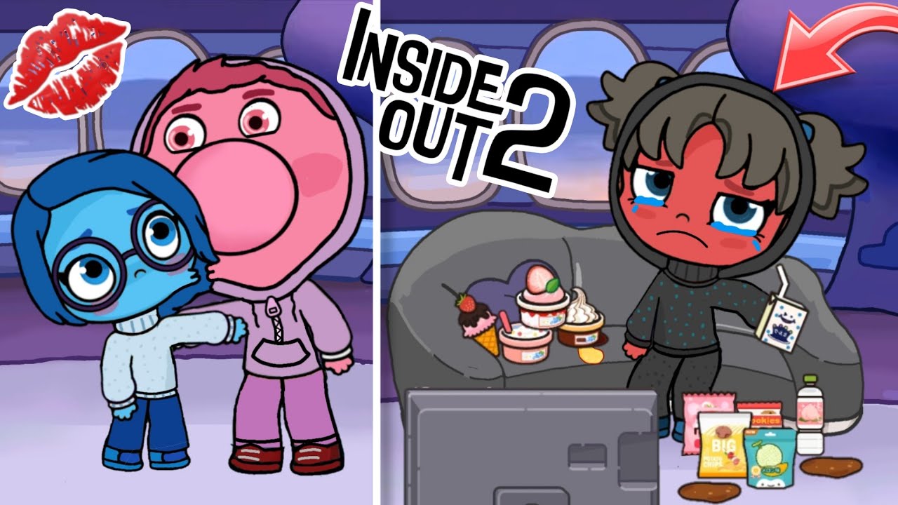 DEPRESSİON 🤯 New Feeling 🤠 Sad X Embarrassed ️ inside out 2 Animation ...