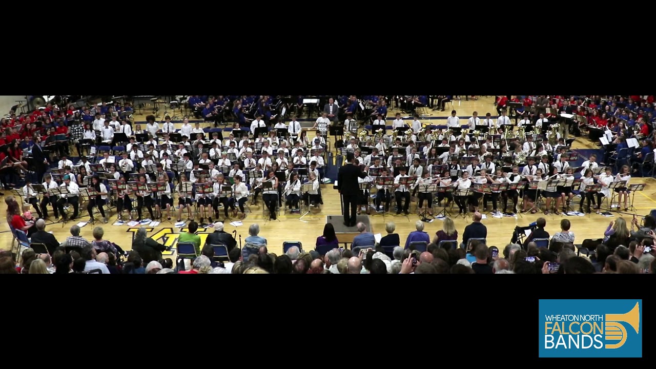 WNHS 5th Grade Bands: Starfire March - Pearson/Gott (2019) - YouTube