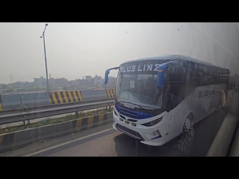 ইন্দোনেশিয়ান স্টাইলে এন্ট্রি নিলো "BLUE LINE Express" 😱🔥|| আমিনবাজার ...