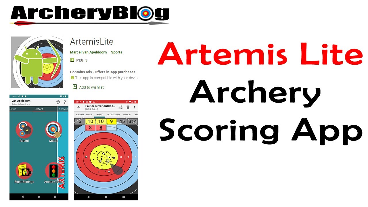 Artemis Lite Archery App Review - YouTube