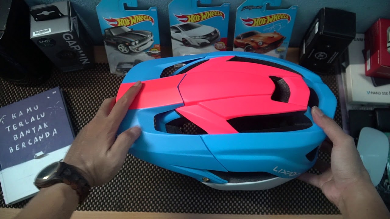 UNBOXING HELM LIXADA AM ENDURO | HELM SEPEDA MTB - YouTube