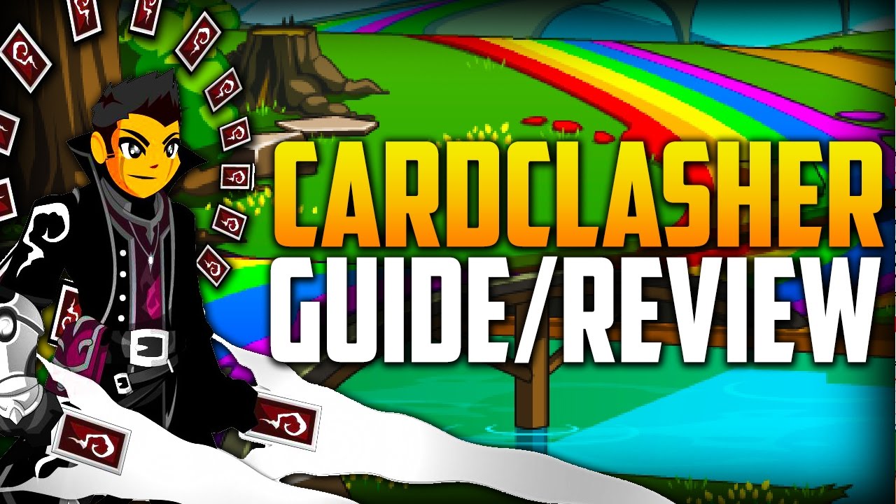 CardClasher Review - The Best Class In AQW - YouTube