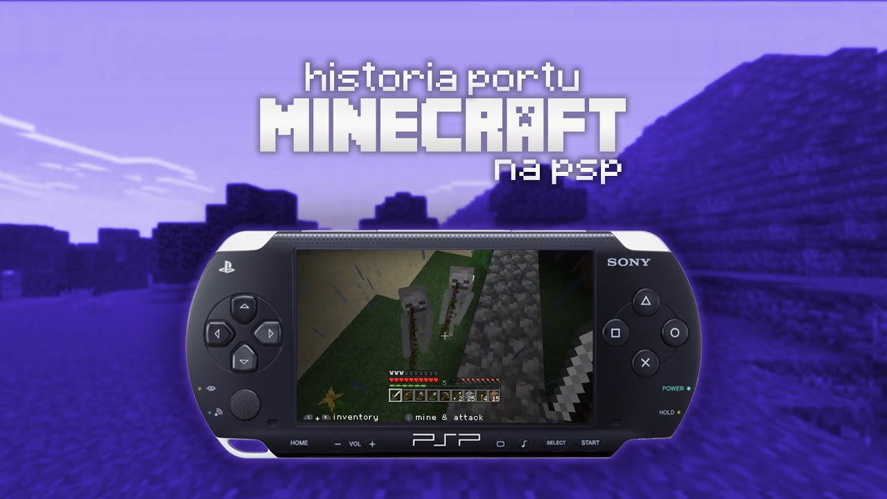 Historia Minecraft na PSP BONUS - wersja 3.4.2 - YouTube