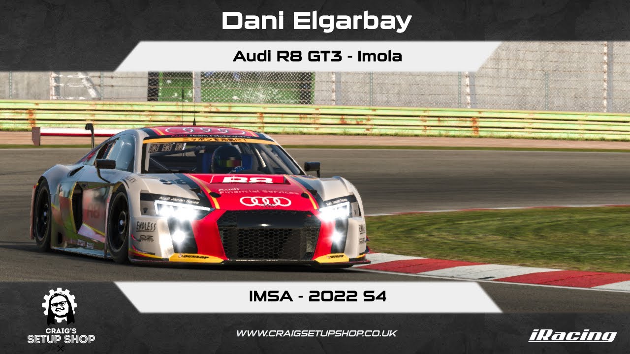 iRacing - 22S4 - Audi R8 GT3 - IMSA - Imola - Dani - YouTube
