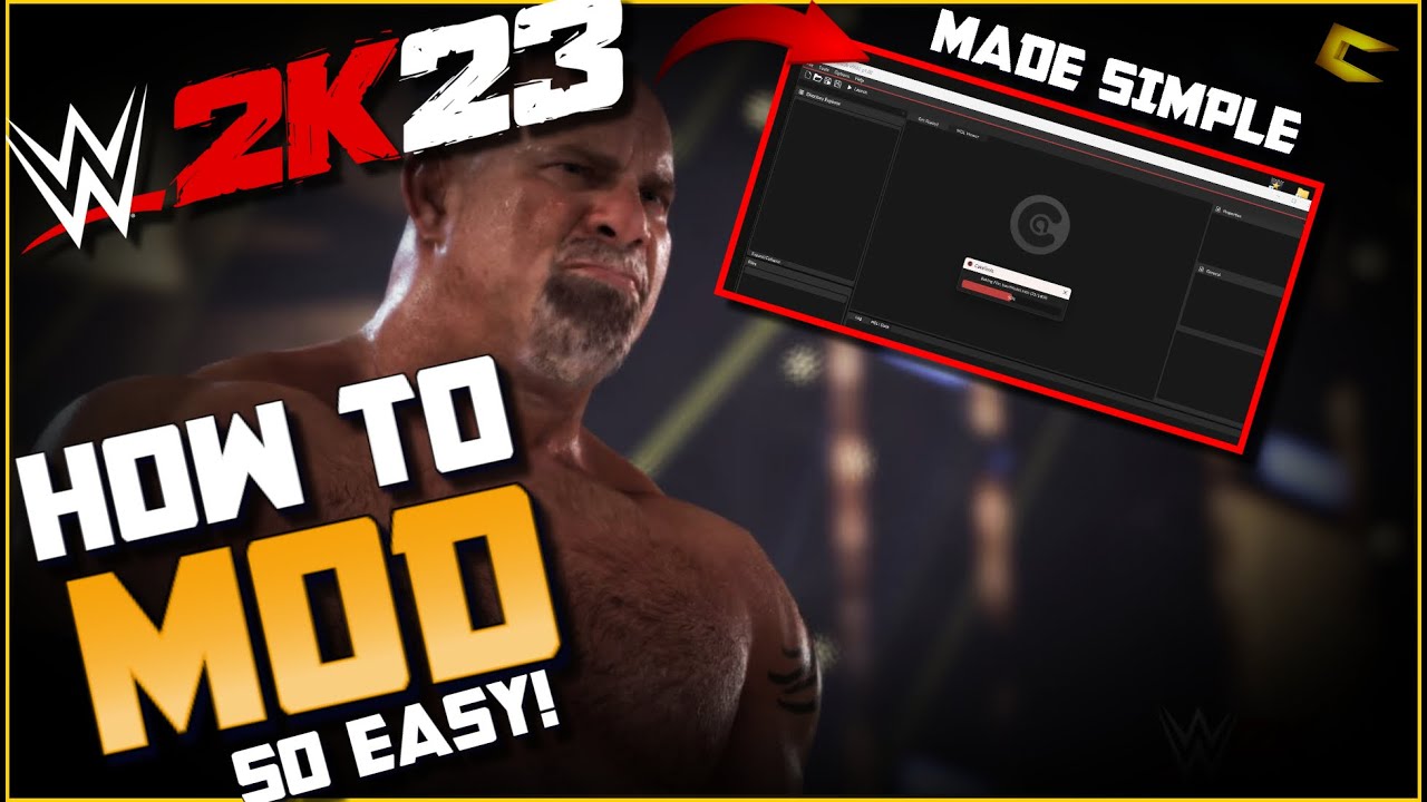 WWE 2K23 -HOW TO INSTALL MODS MADE SIMPLE!! - YouTube