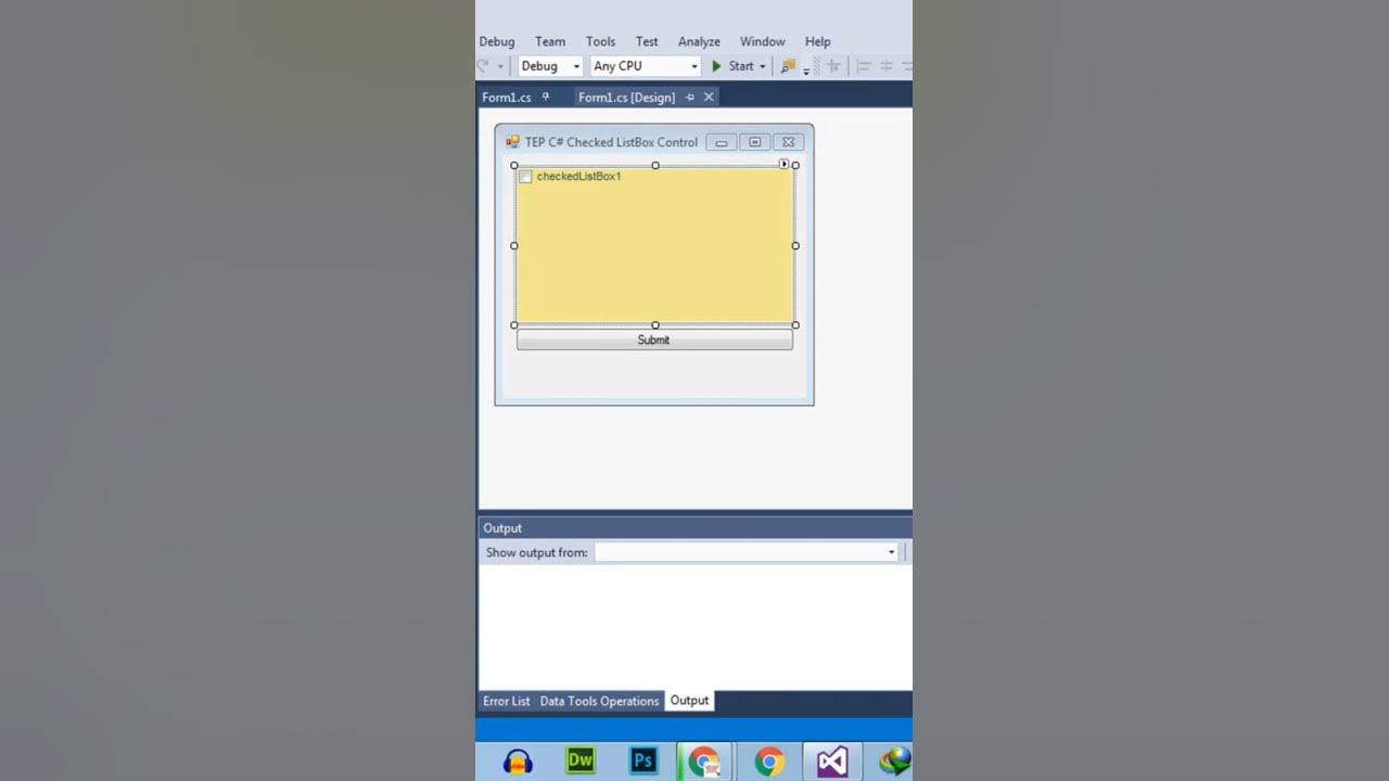 052 - P - C# Checked ListBox MouseLeave Event Handler - YouTube