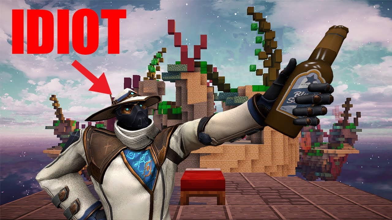 I got drunk and played Hypixel Bedwars just to see how it would go. w/glowing - YouTube