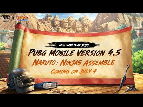 PUBG MOBILE | Naruto gameplay introduction