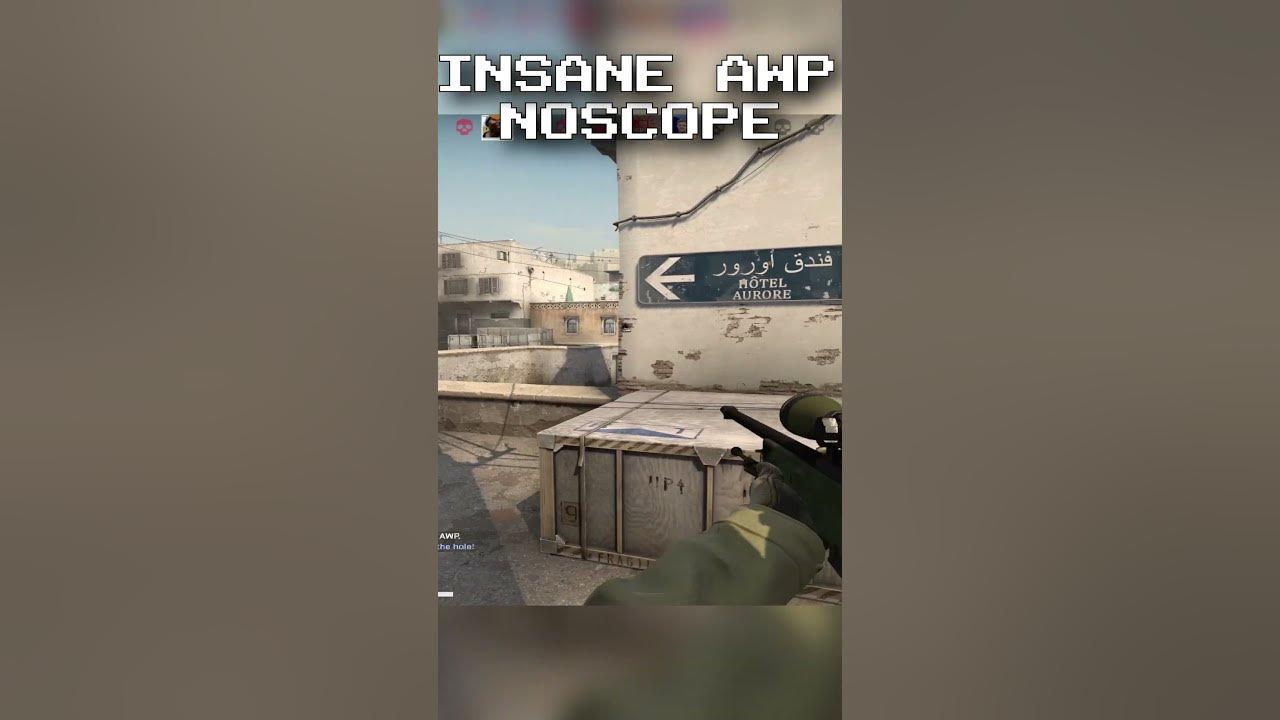 INSANE AWP NOSCOPE IN CSGO #shorts #fyp #csgo #cs2 #gaming #funny #gamer #trending #gamer - YouTube