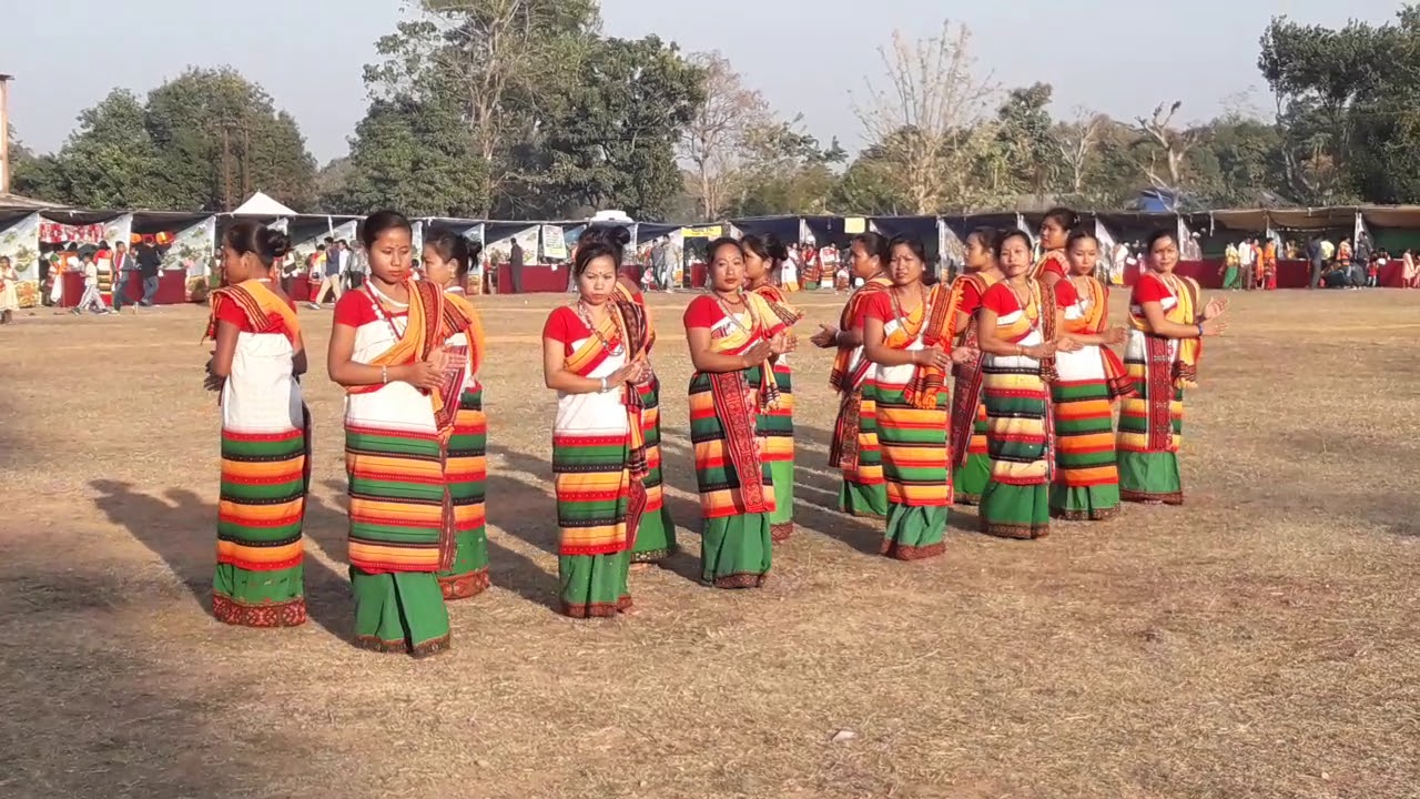 Dimasa traditional dance... - YouTube