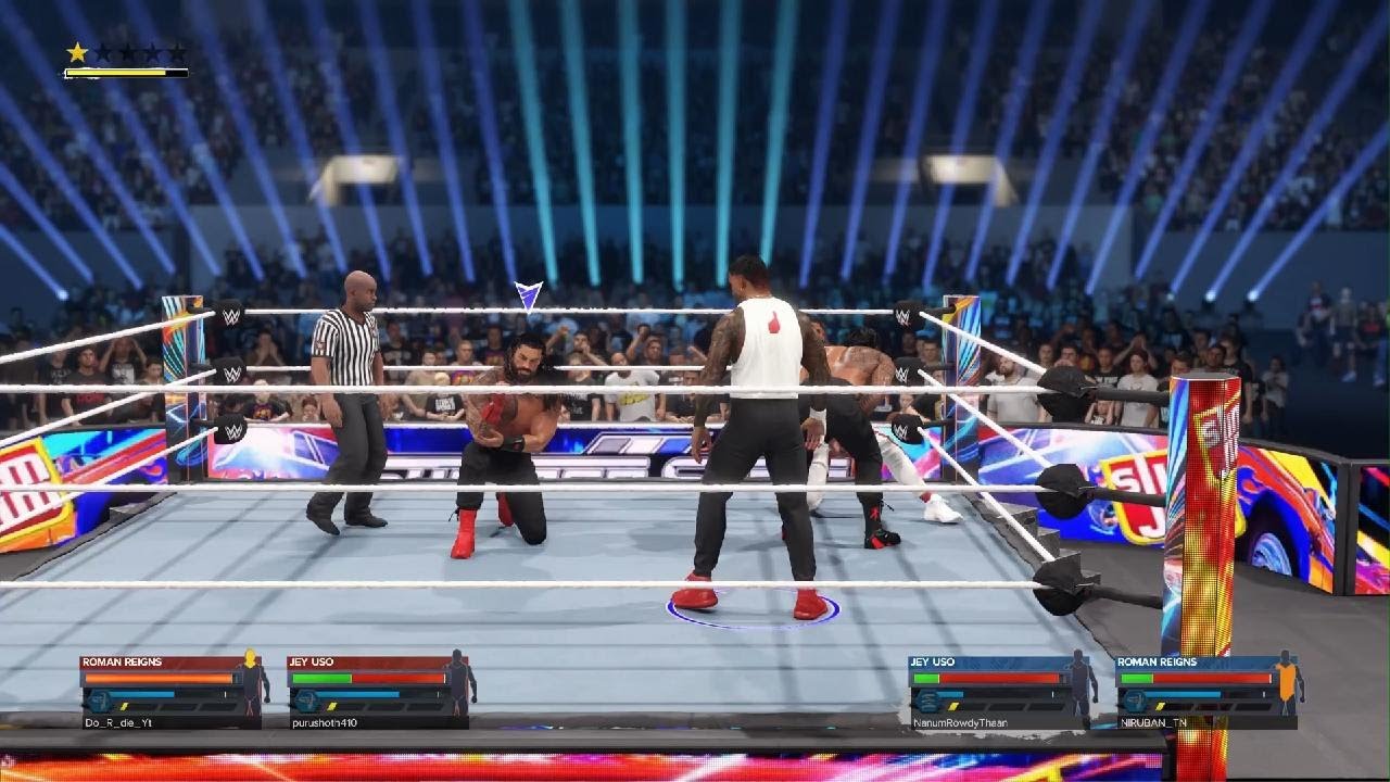 WWE 2K24 Online 2v2 Bloodline Part1 - YouTube