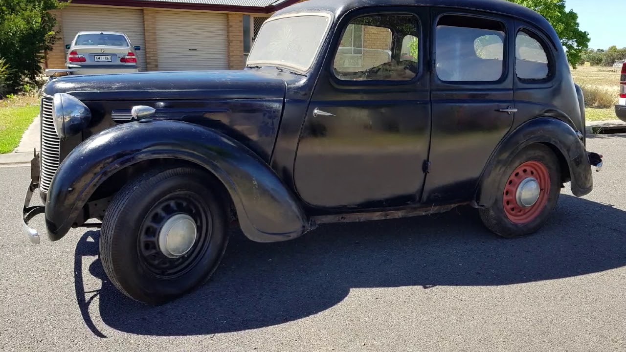 Austin 10 restoration by Firma Trading Classic Cars Australia - YouTube