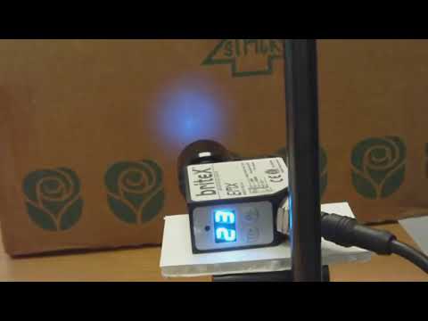 BriteX Brightness Sensor - Detecting Transparent Tape - YouTube