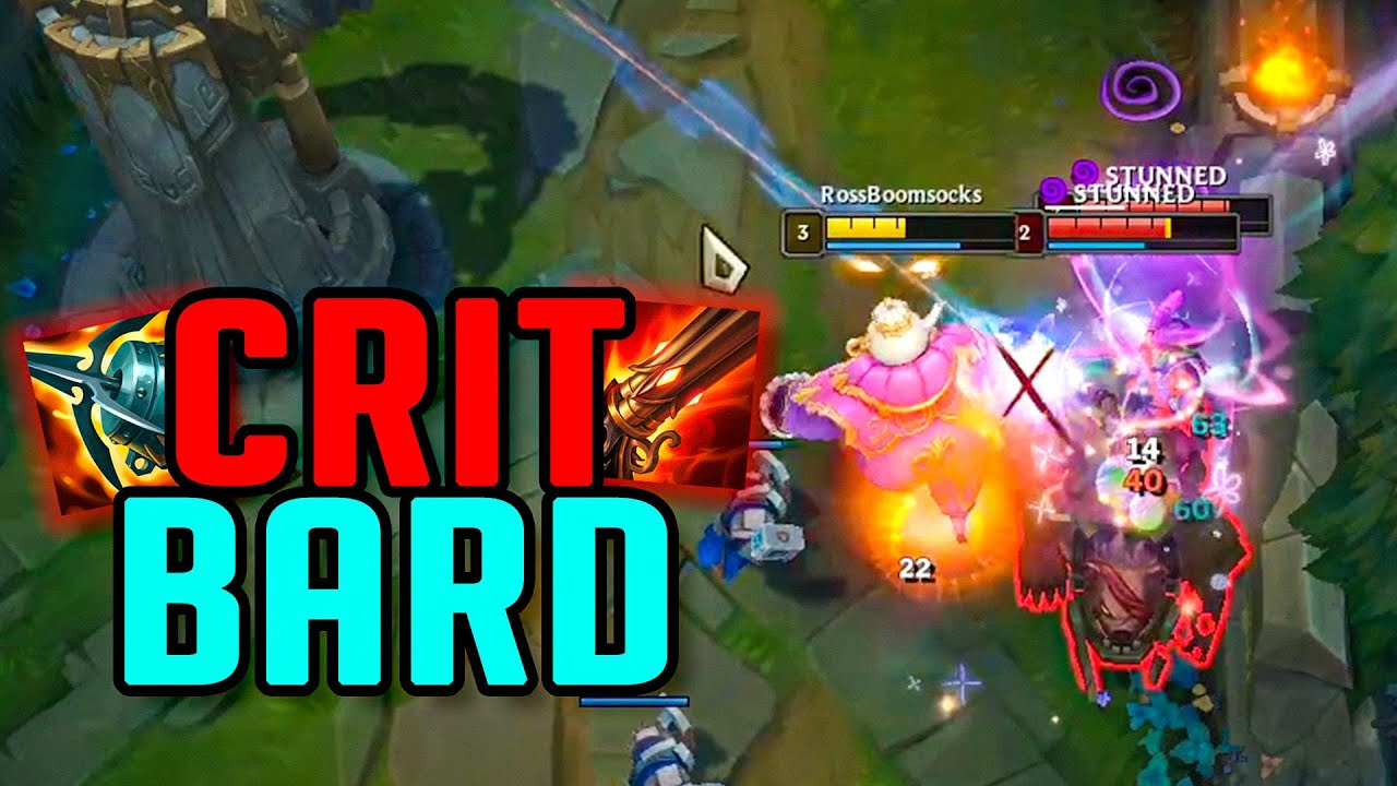 Top lane is not prepared for Crit Bard - YouTube