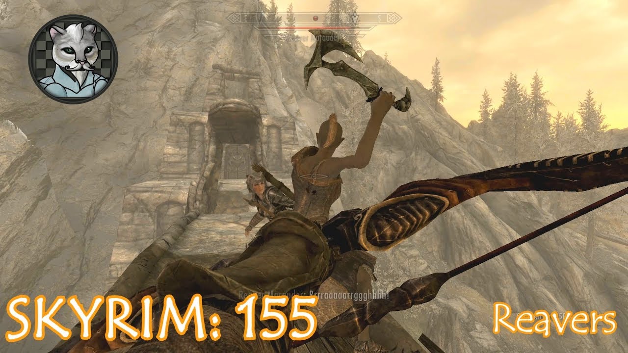 Checkers' Mellow Skyrim Let's Play Part 155 - Reavers - YouTube