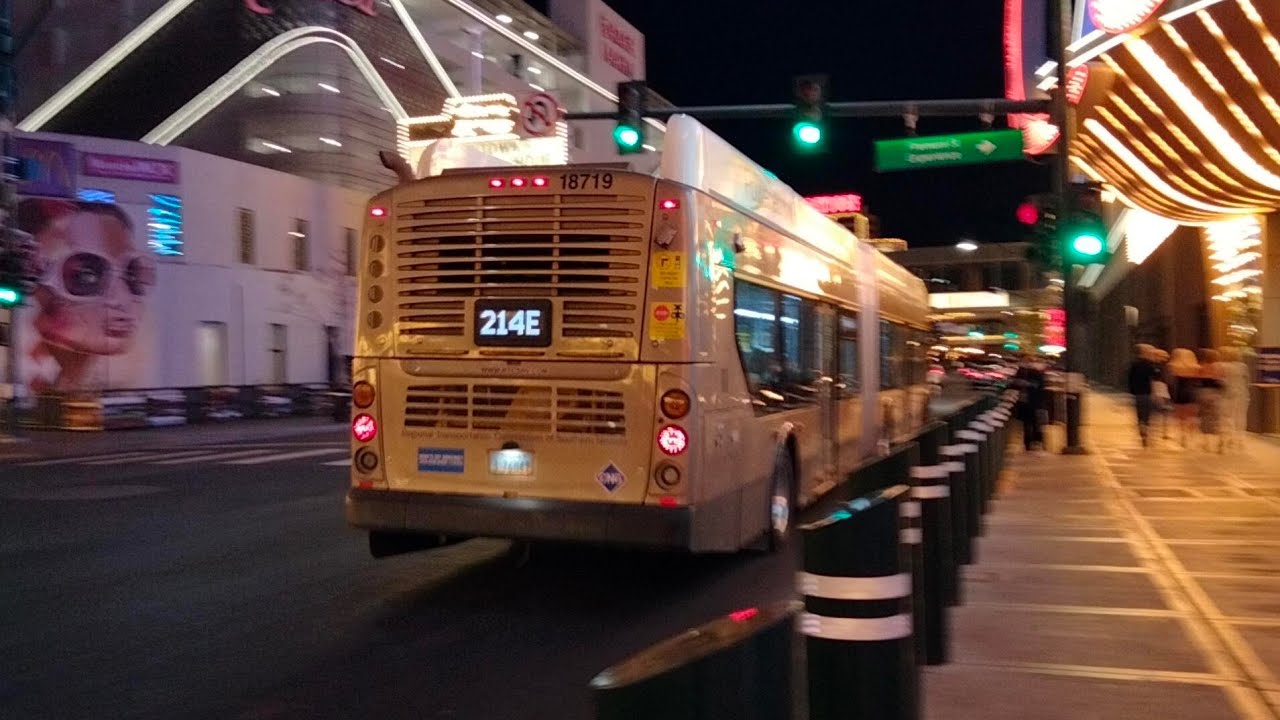 On Board: RTC Las Vegas 2019 New Flyer Xcelsior XN60 CNG Articulated ...