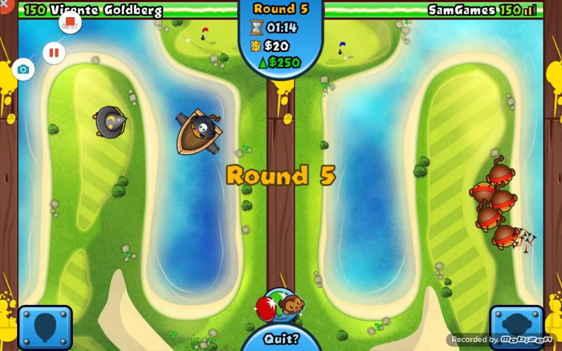 BTD Battles Ep 1-I LOST MY FIRST GAME - YouTube