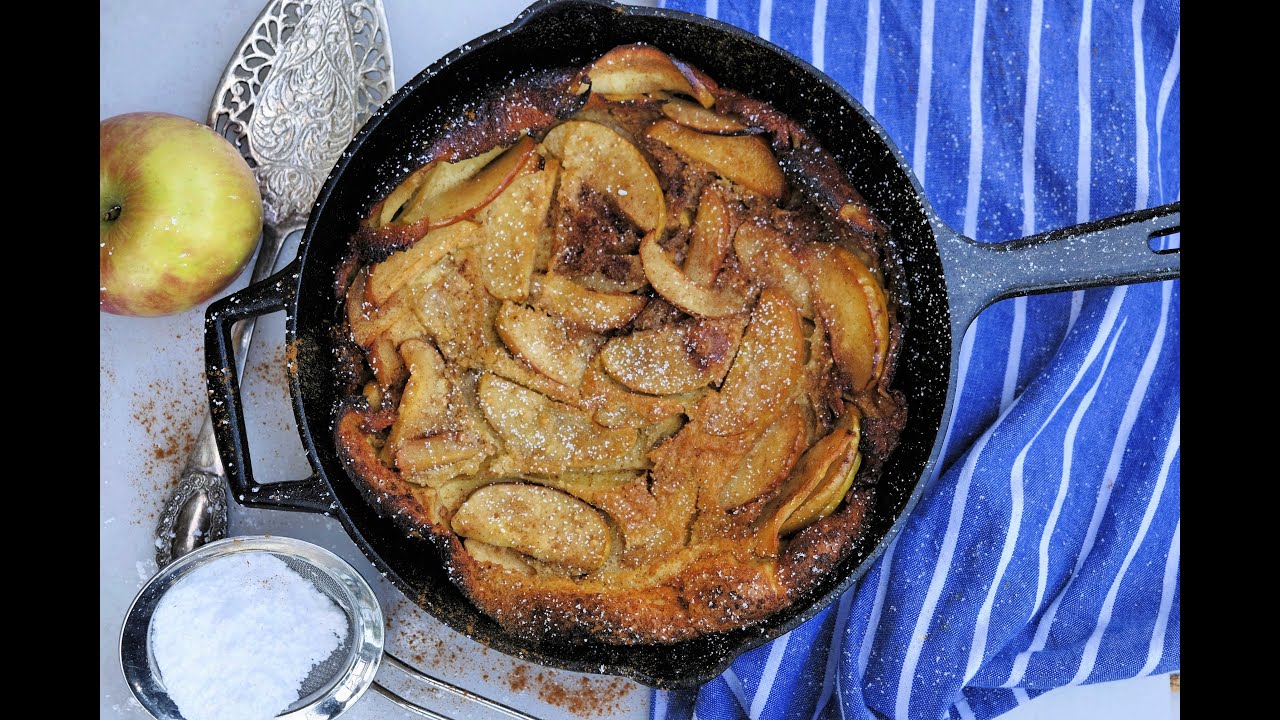 Breakfast Recipe: IMPRESSIVE Cinnamon Apple Puff Pancake by Everyday ...
