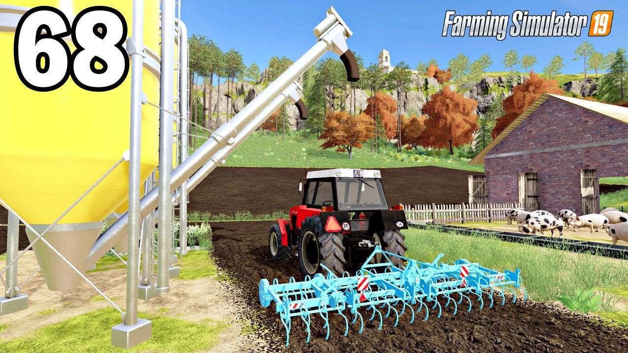 Przygotowanie terenu pod rozbudowę. ☆ FS19 ☆ "PROWIZORKA FS19" #68 ㋡ ...