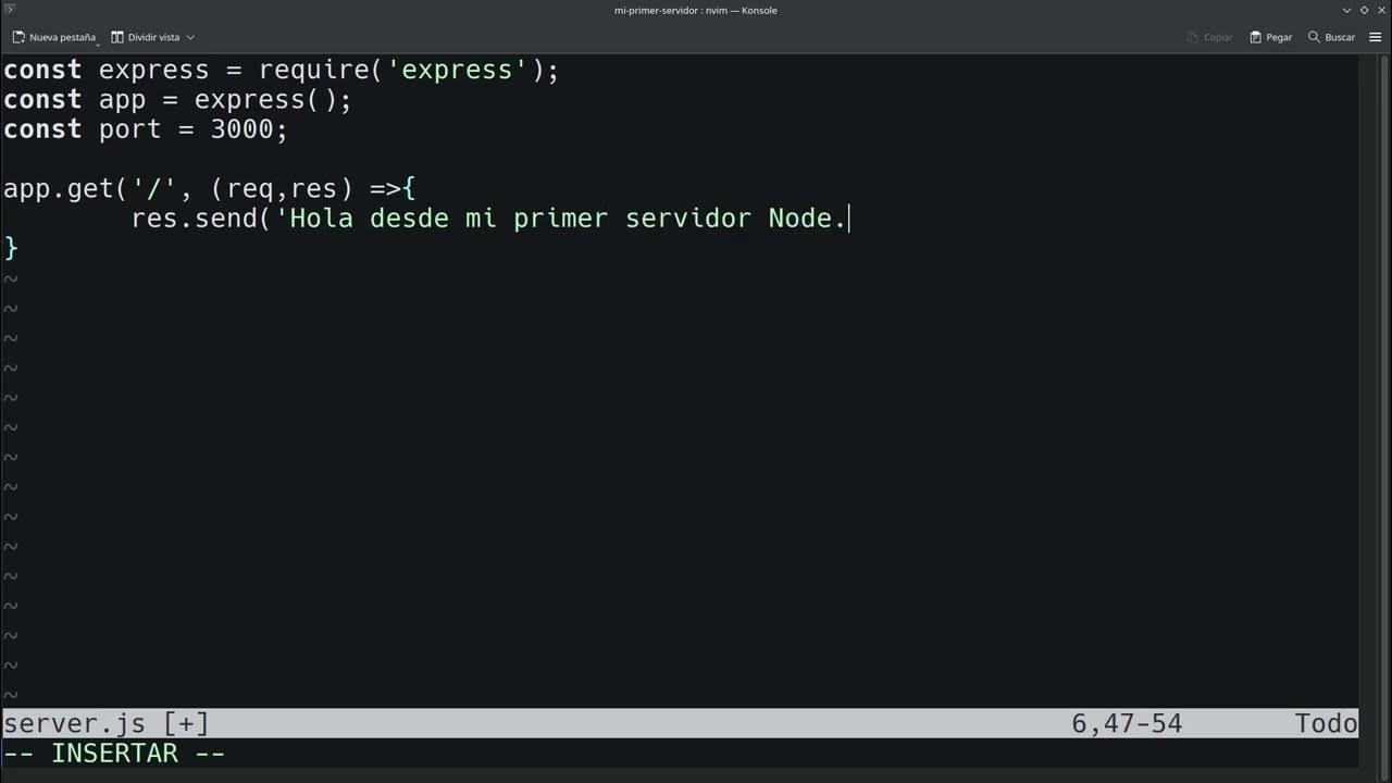 Así puedes crear tu primer servidor con Node.JS y Express - YouTube