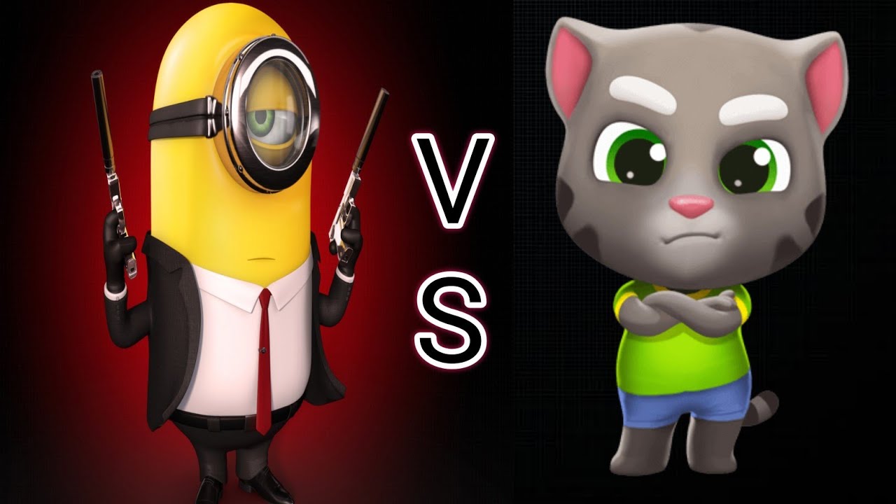 Minion Rush VS Tom Gold Run : Talking Tom VS Minion Rush :😋😋🤪🤪 - YouTube