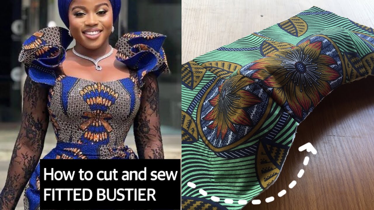Easiest FITTED BUSTIER TUTORIAL - YouTube