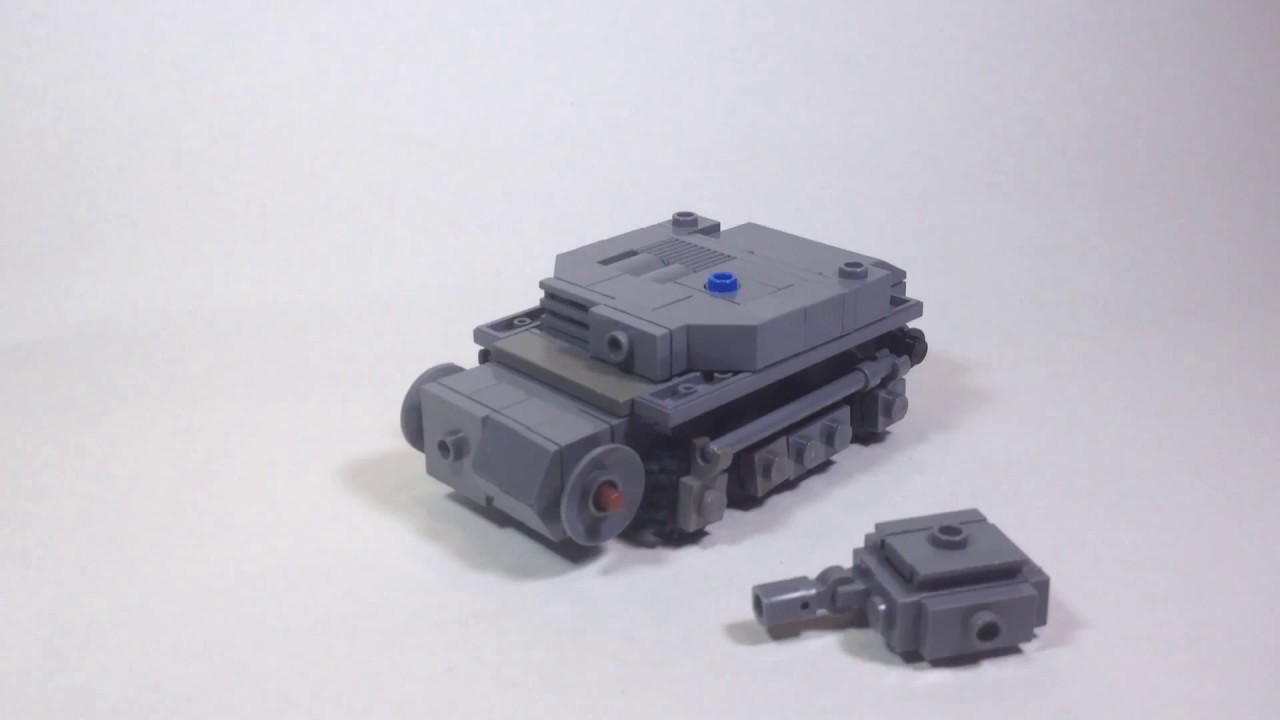 Lego World War 2 French AMR 35 tank tutorial - YouTube