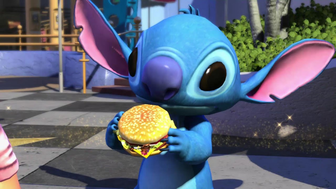 Disneyland Adventures: Feed Stitch Adventure (Stitch) - YouTube