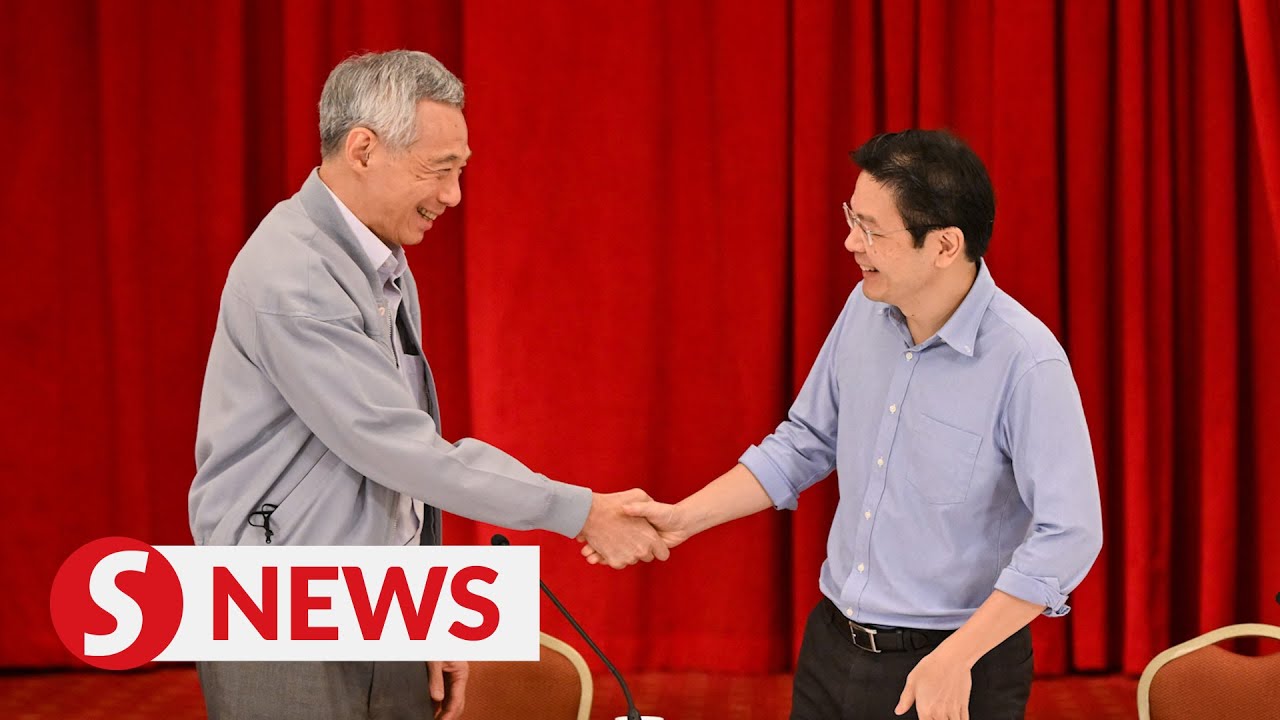 Singapore's Lee to hand over power to successor Wong on May 15 - YouTube