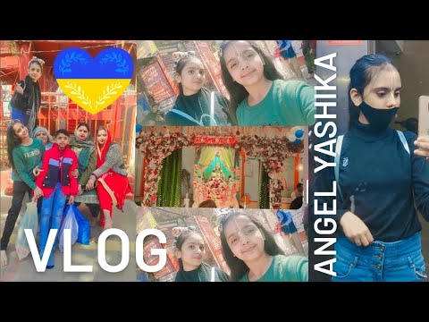 Frist time l am in this temple 💯🙏 new experience ☺️ vlog yashika and angel - YouTube