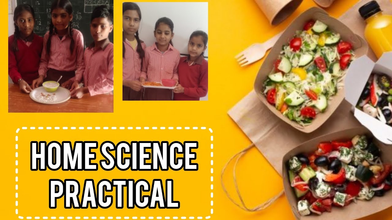 Home Science Practical Class 6,7,8 - YouTube