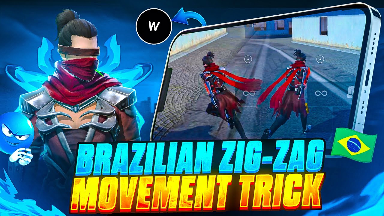 BRAZILIAN INSANE🥶 ZIG ZAG MOVEMENT🇧🇷 | SECRET ZIG ZAG | 10X FASTER😱 | IRFAN H4X - YouTube