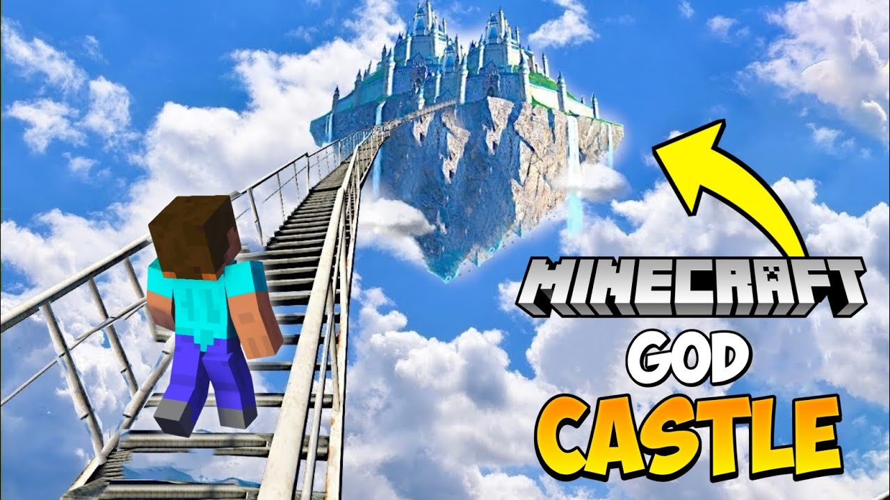 I Found Minecraft GOD Floating Castle And This Happened 😱 ( Part - 4 ...