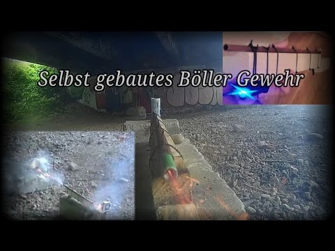 Selbst gebaute Böller Pistole/Sniper ~5Jule Homemade Firecracker Gun ...