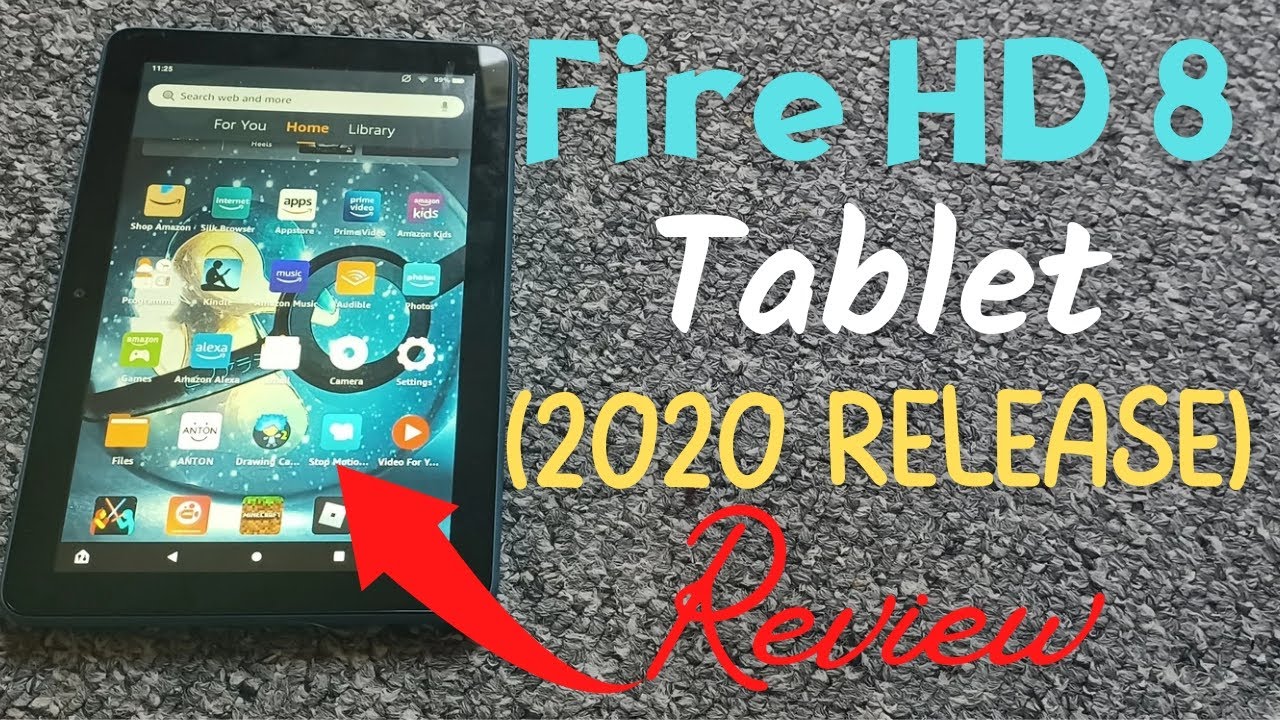 Amazon Fire HD 8 Tablet Review - YouTube