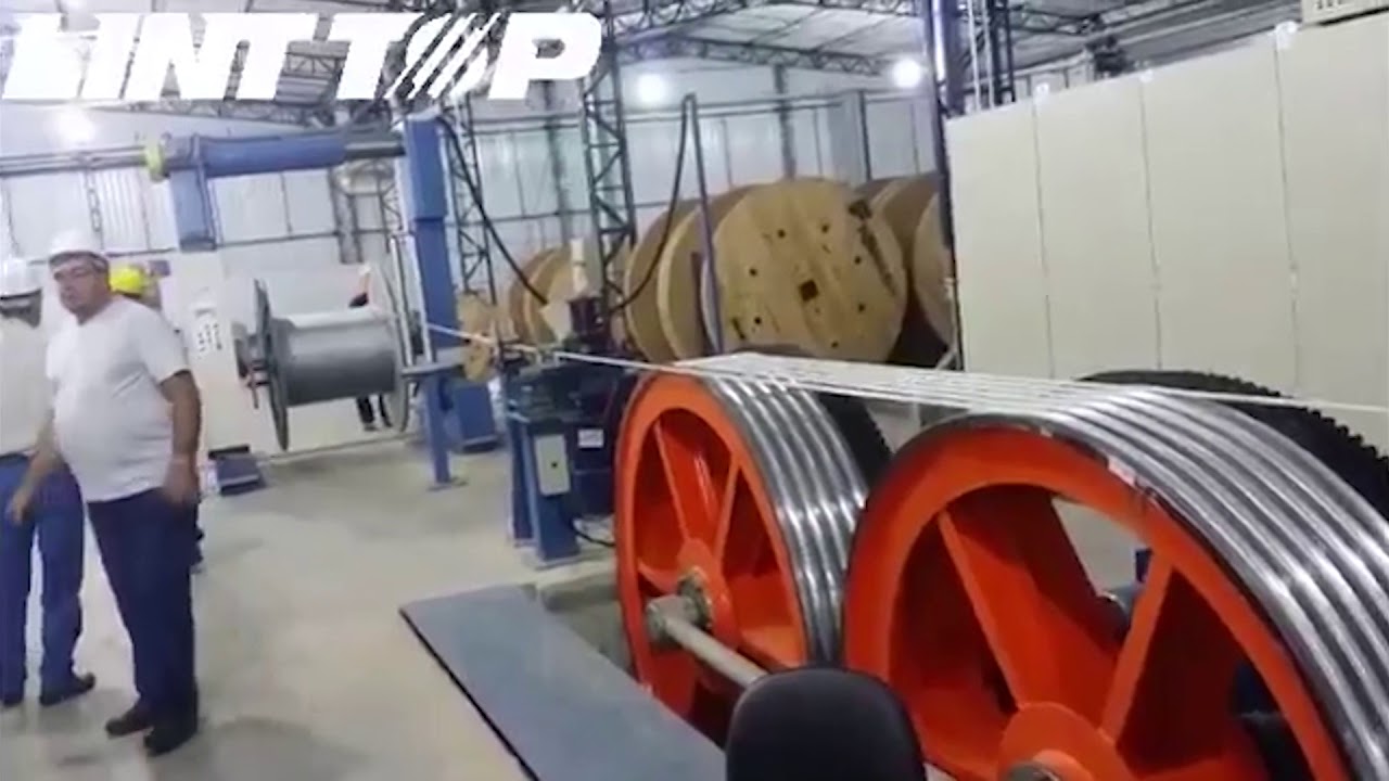 ф630/1+16 Cradle Type Strander/Planetary Strander - YouTube