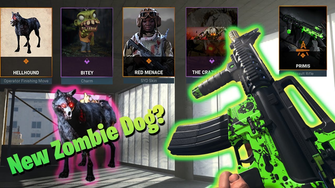 HOW TO UNLOCK ZOMBIES HELLHOUND DOG UNDEAD FORCES BUNDLE PACK in MODERN ...