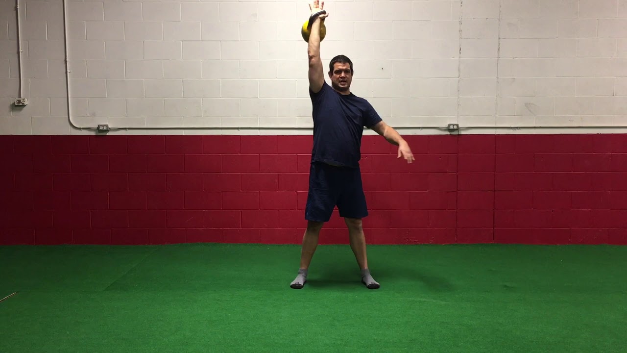 KB Single Arm Snatch - YouTube