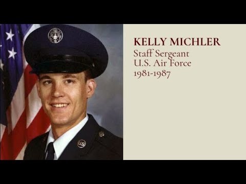 #TributetoaVeteran - SSgt Kelly Michler US Air Force 1981-1987 - YouTube